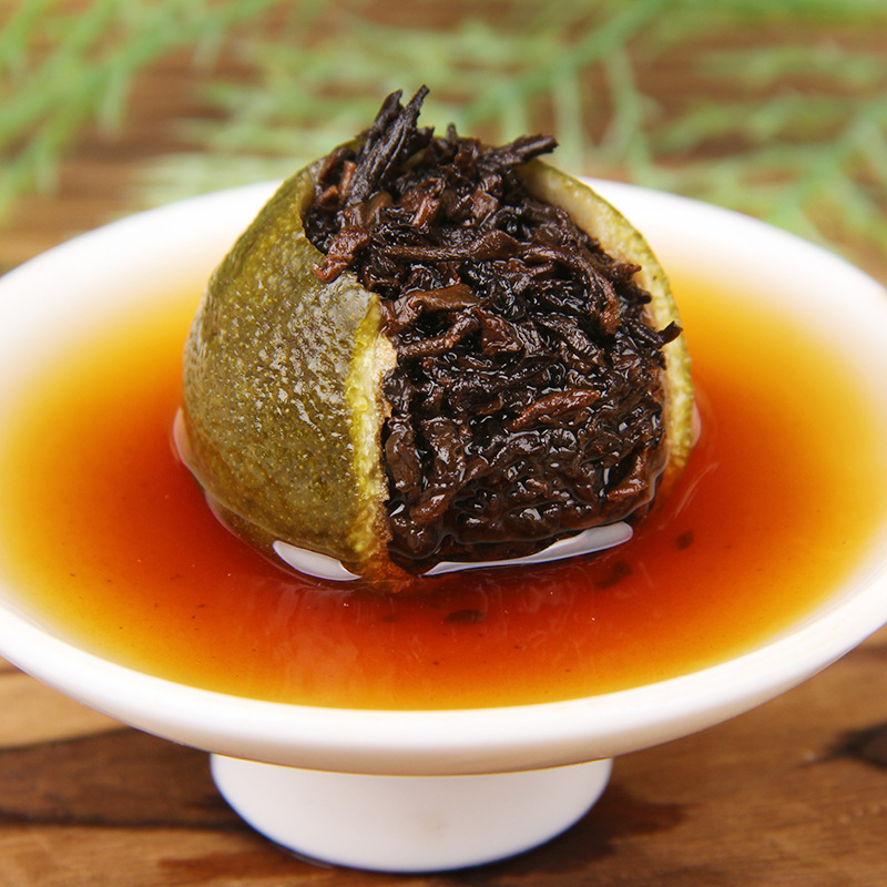 Little Green Citrus Pu-erh Tea Aged Citrus Ripe Tea Tianma Little ...